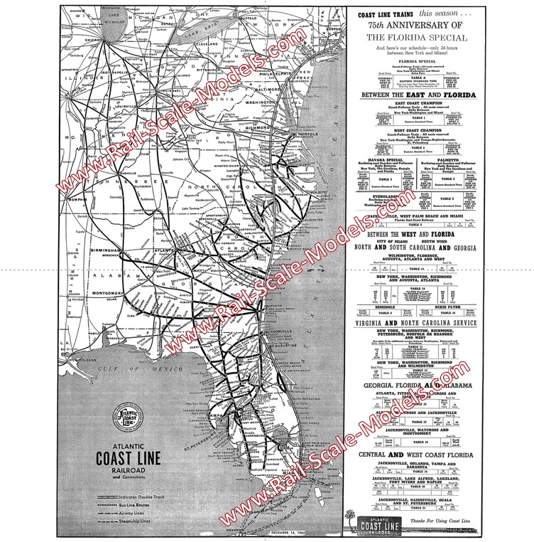 Rail Scale Models: Commemorative Railroad System Map Poster - Atlantic ...