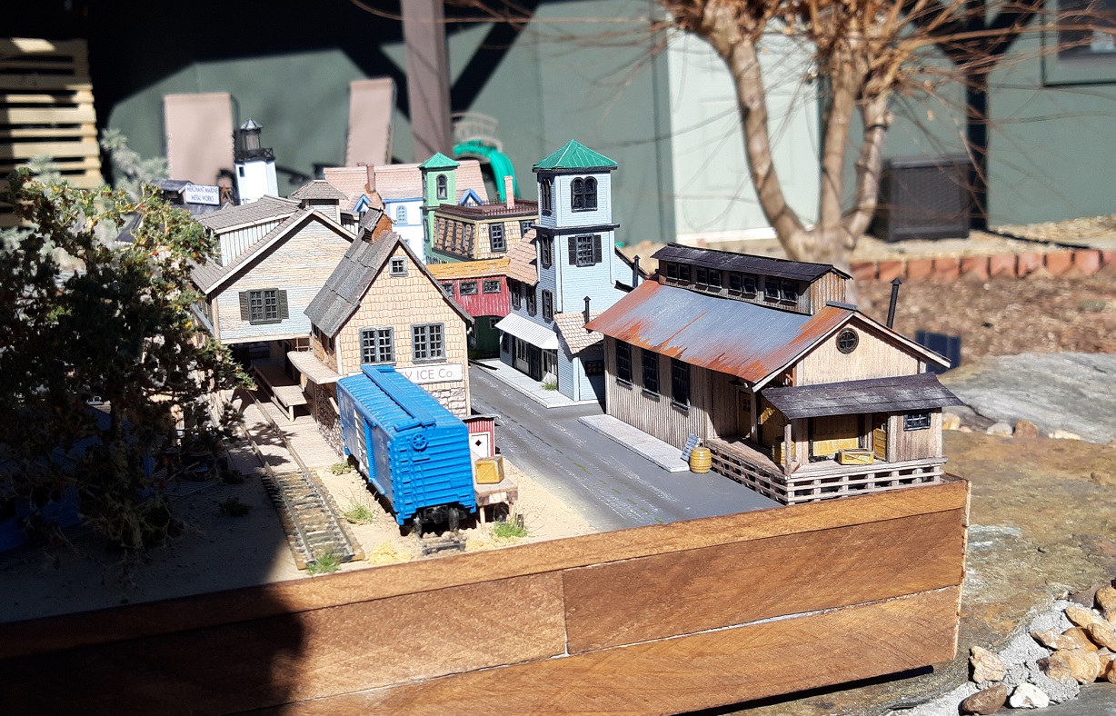 Rail Scale Models: The Wharf at Mudd Creek ~ Cannery Row ~ N scale